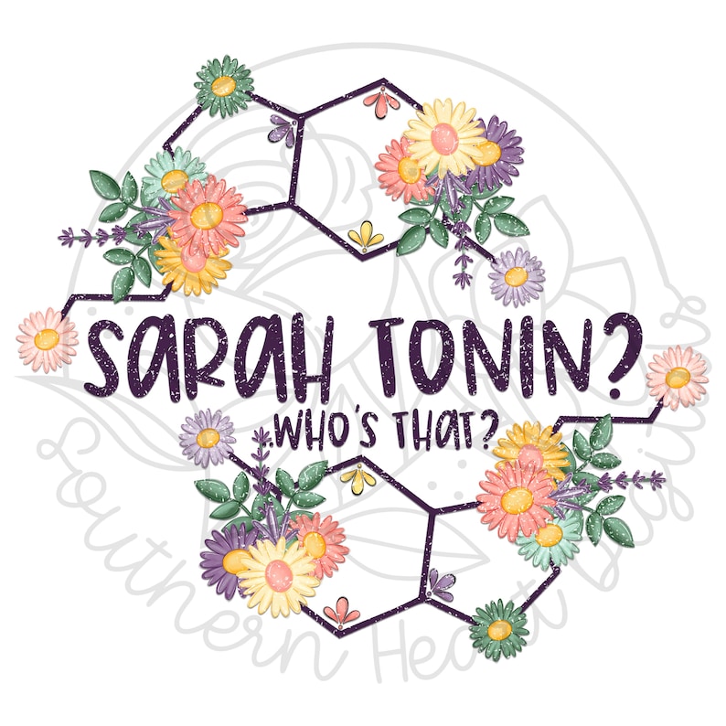 Sarah Tonin Quién es esa Archivo PNG de descarga digital de serotonina ...