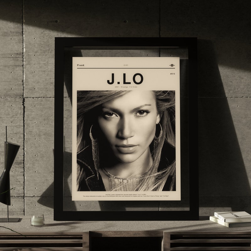Jennifer Lopez Wall - Etsy
