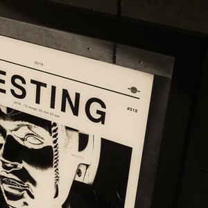 ASAP Rocky testing Album Print, Brutalist & Modern Poster, Mid-century ...