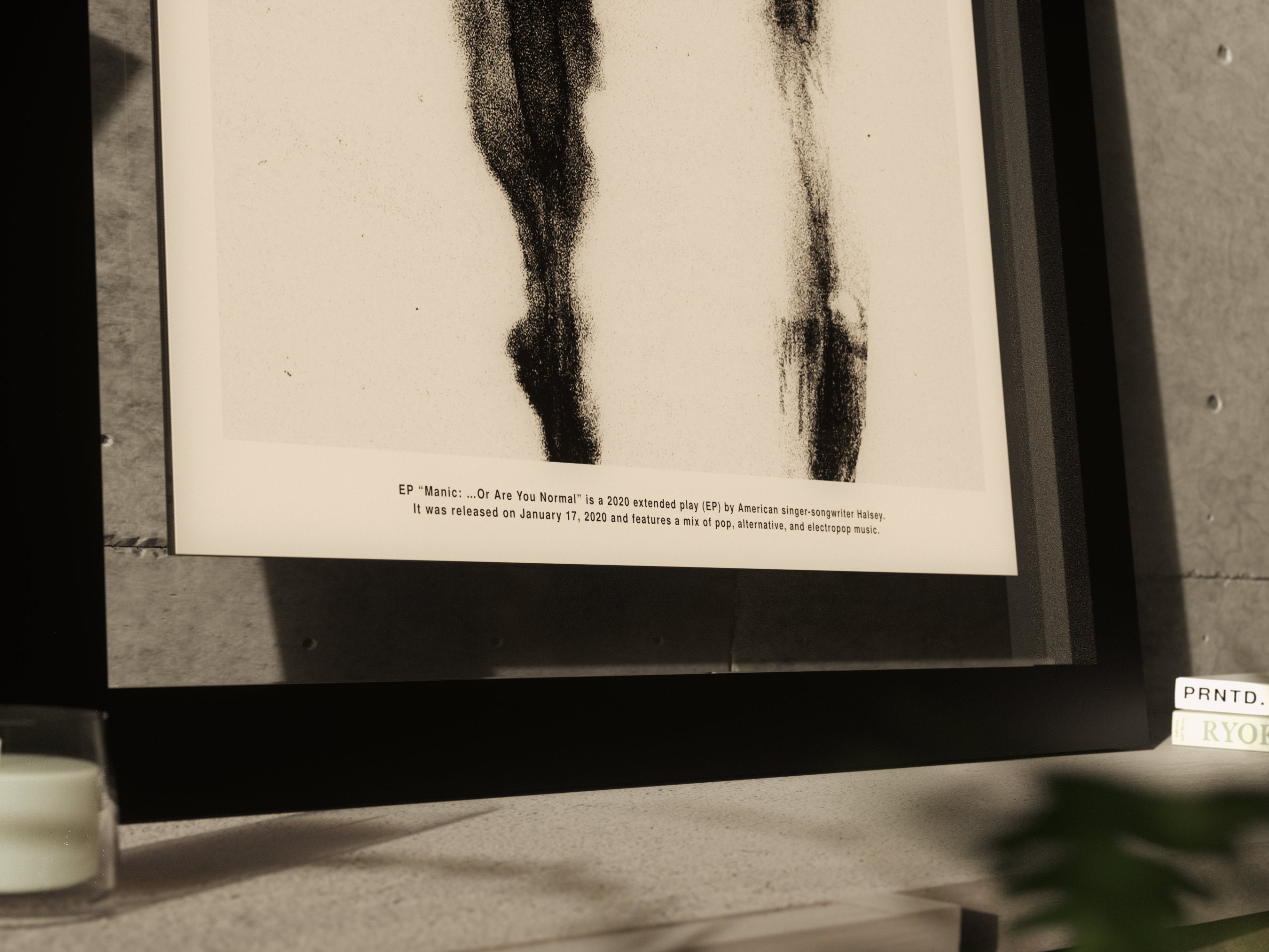 Halsey manic or Are You Normal Album Series: Brutalist Modern X MCM ...