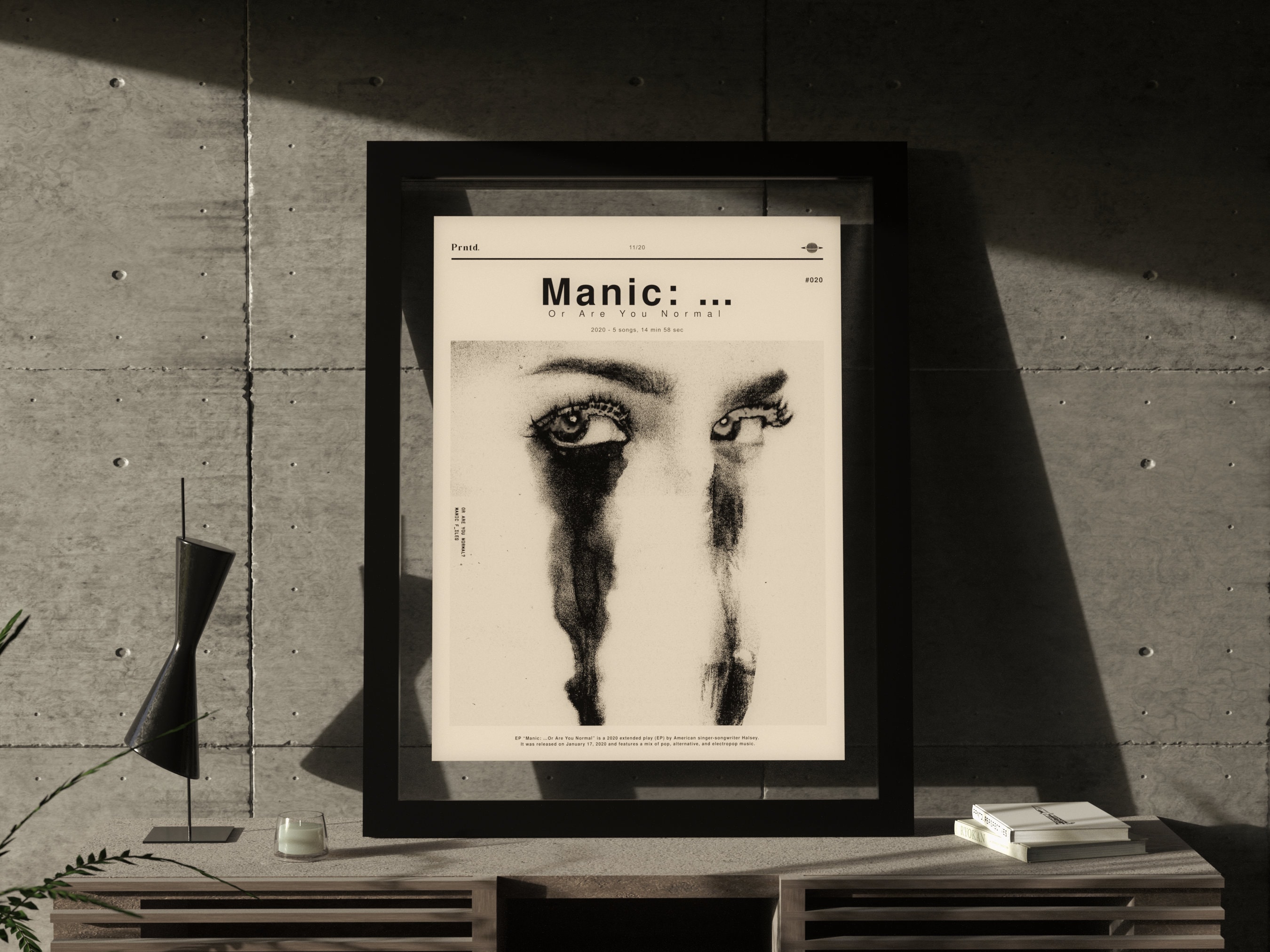 Halsey manic or Are You Normal Album Series: Brutalist Modern X MCM ...