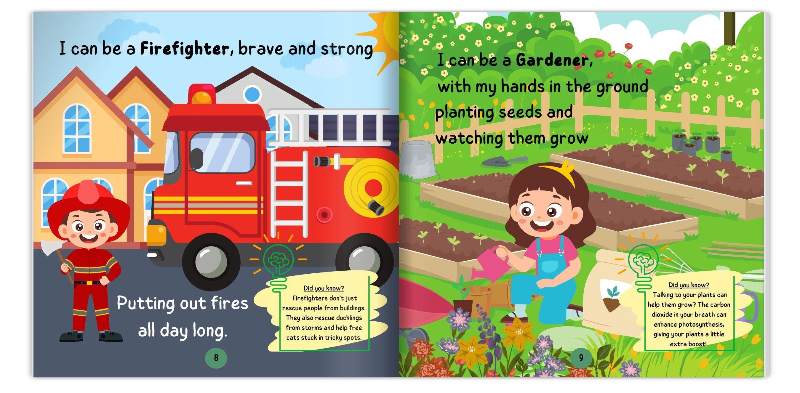 Personalised Children's Book - What I Could Be When I Grow up | Jobs ...