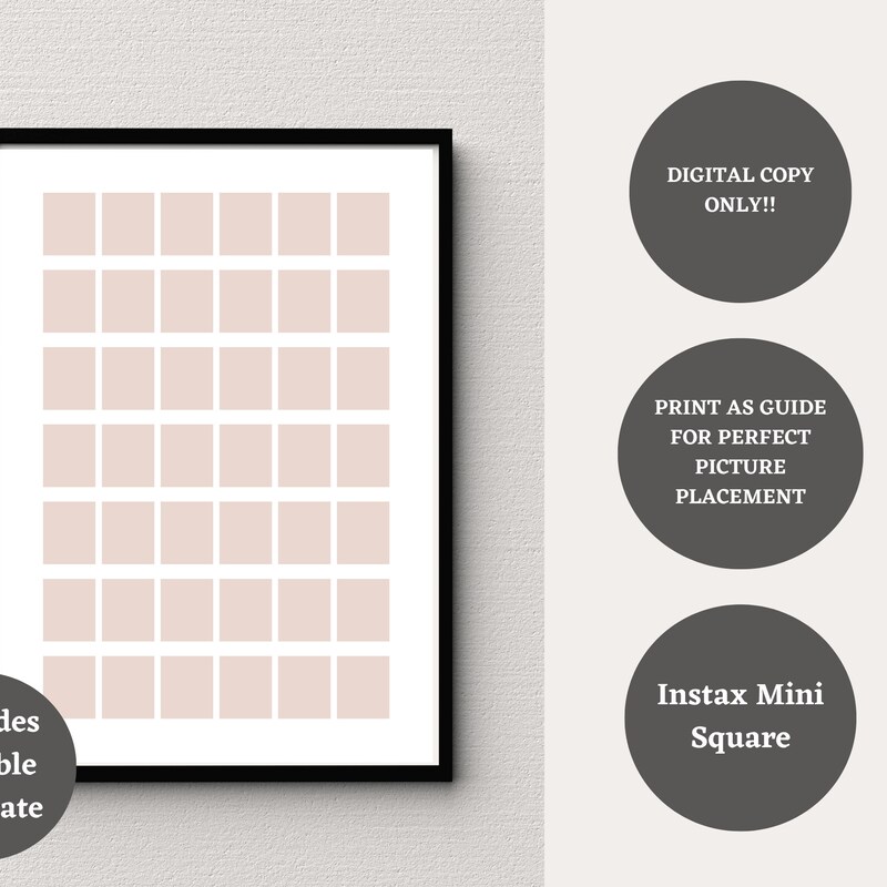 Square Album Template - Etsy