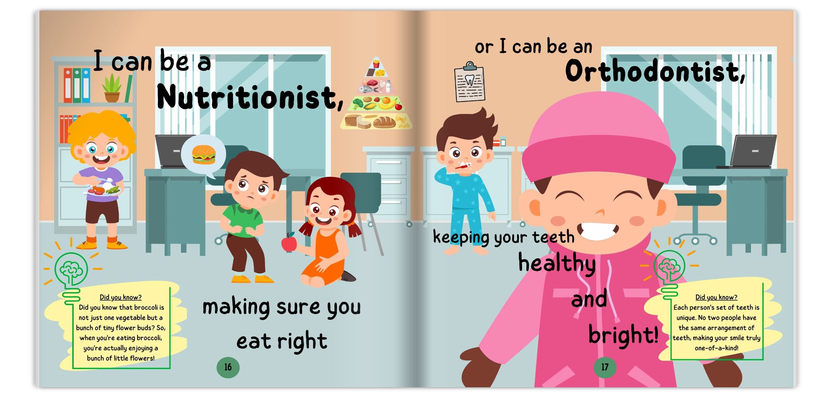 Personalised Children's Book - What I Could Be When I Grow up | Jobs ...