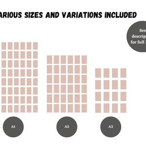 Instax Mini and Instax Square Photo Frame | Digital Download Template ...