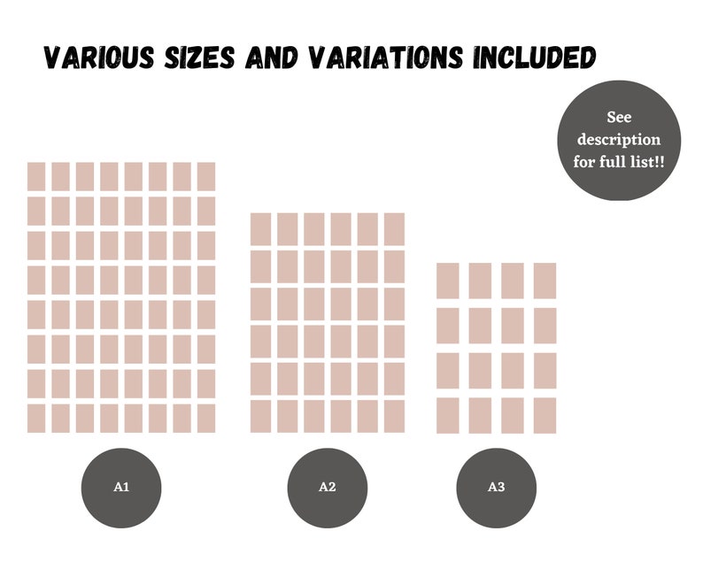 Instax Mini and Instax Square Photo Frame | Digital Download Template ...