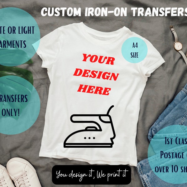 Iron on Transfers - Etsy