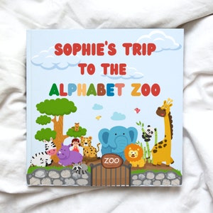 Personalised Children's Book - Animal Alphabet Book for Kids | Fun and ...