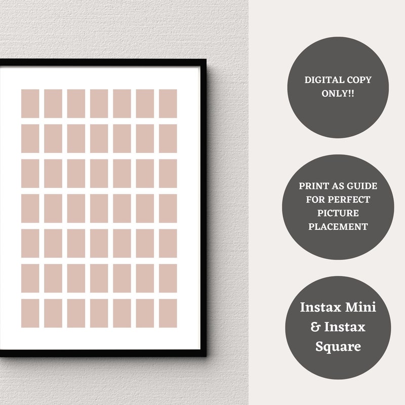 Instax Collage Template - Etsy