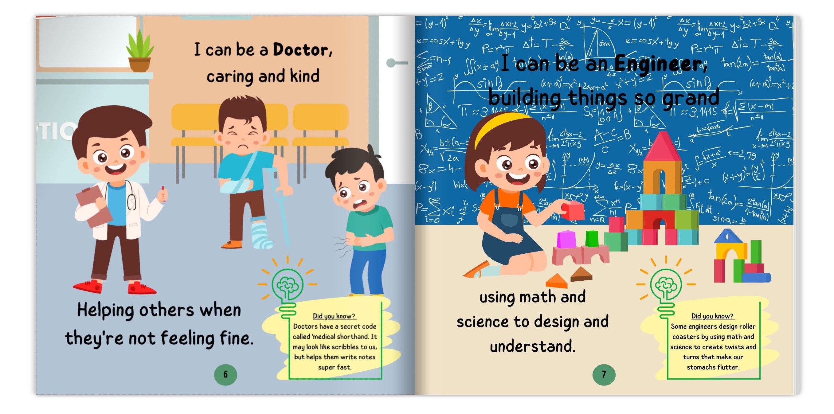 Personalised Children's Book - What I Could Be When I Grow up | Jobs ...