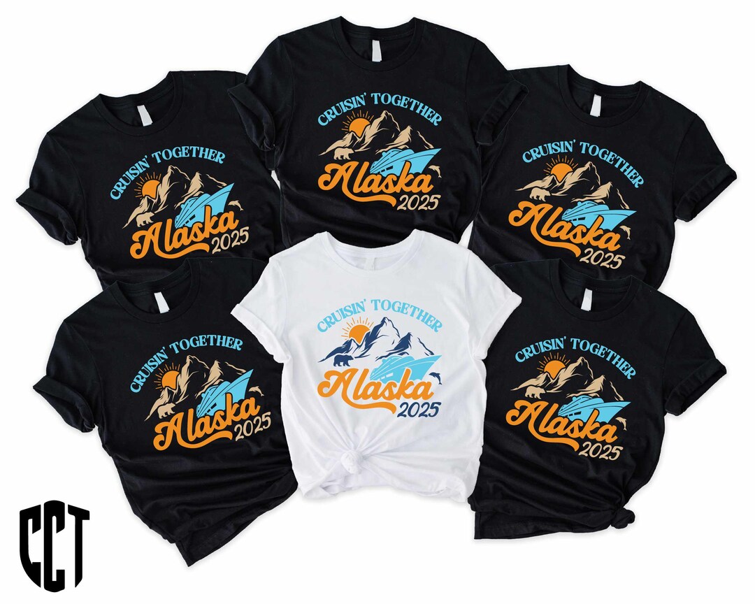 Cruising Together Alaska 2026 Shirt,alaska Cruise Team Sweater,alaska ...