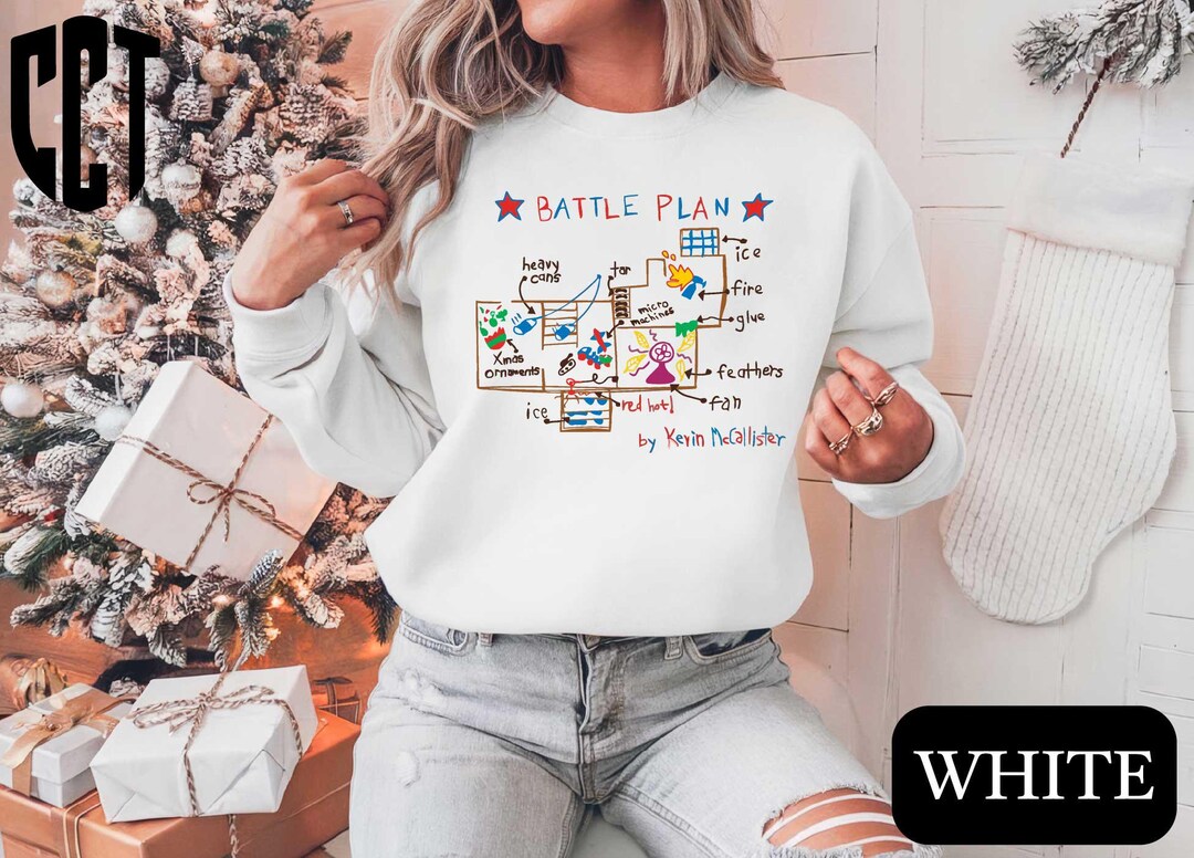 Battle Plan Sweatshirt,christmas Sweatshirt,christmas Movie Shirts,90s ...