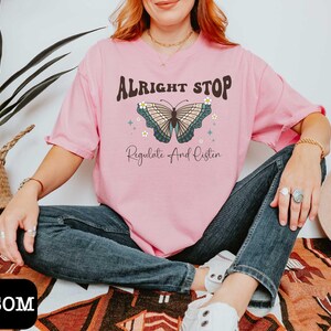 Alright Stop Regulate and Listen Shirt,school Counselor Shirt,school ...