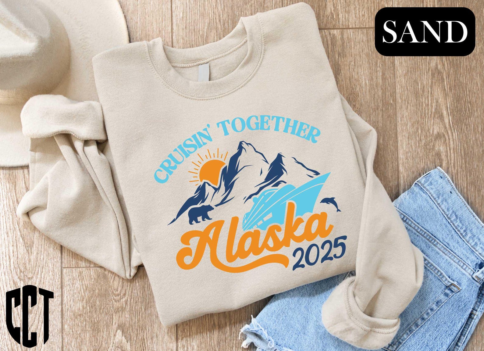 Cruising Together Alaska 2026 Shirt,alaska Cruise Team Sweater,alaska ...