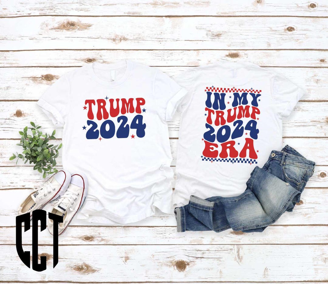 In My Trump Era Shirt,president Trump Shirt,2024 Trump,matching Trump ...