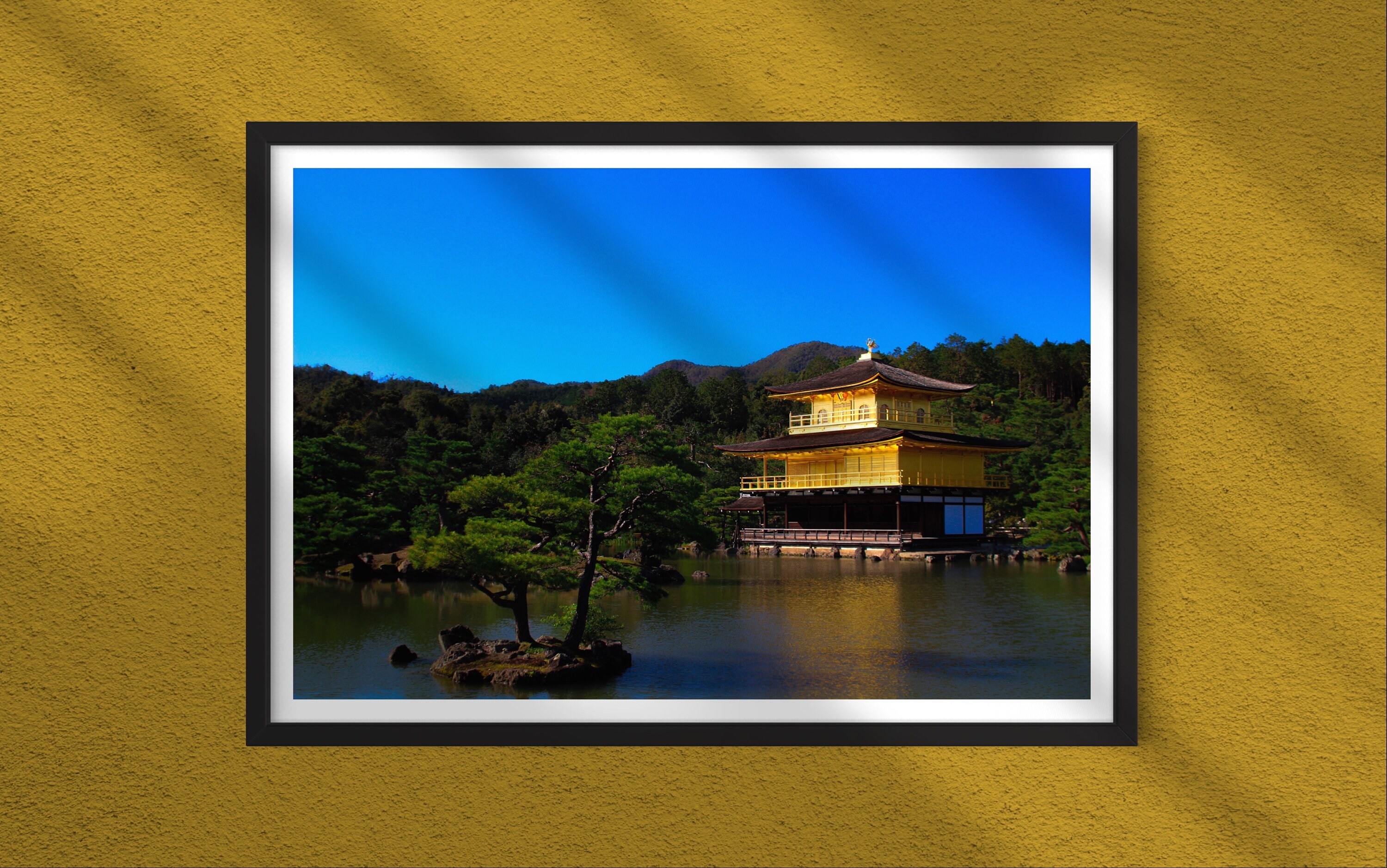 Kinkakuji Golden Temple Satin Poster Kyoto Photography - Etsy