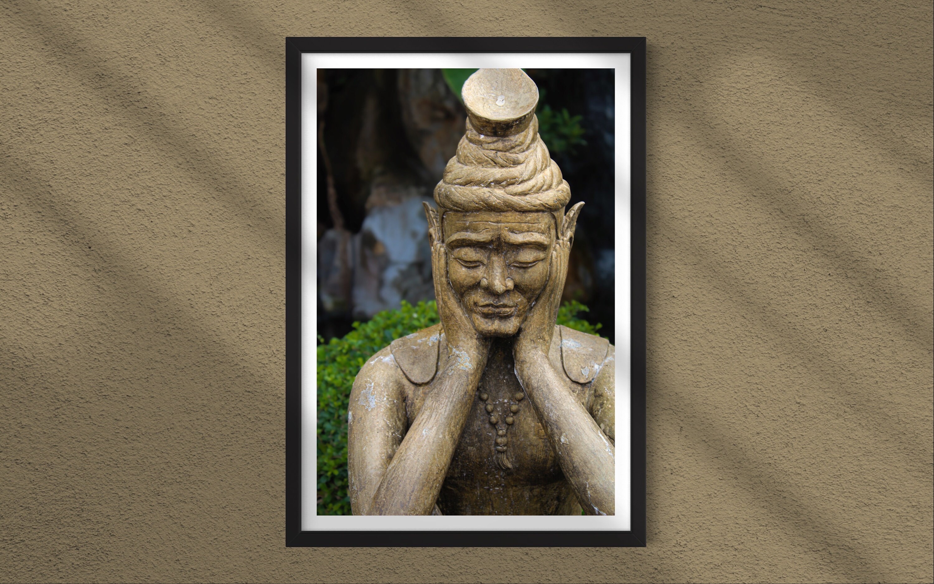 The Grand Palace Statue Satin Poster Bangkok Photography Wall Art - Etsy