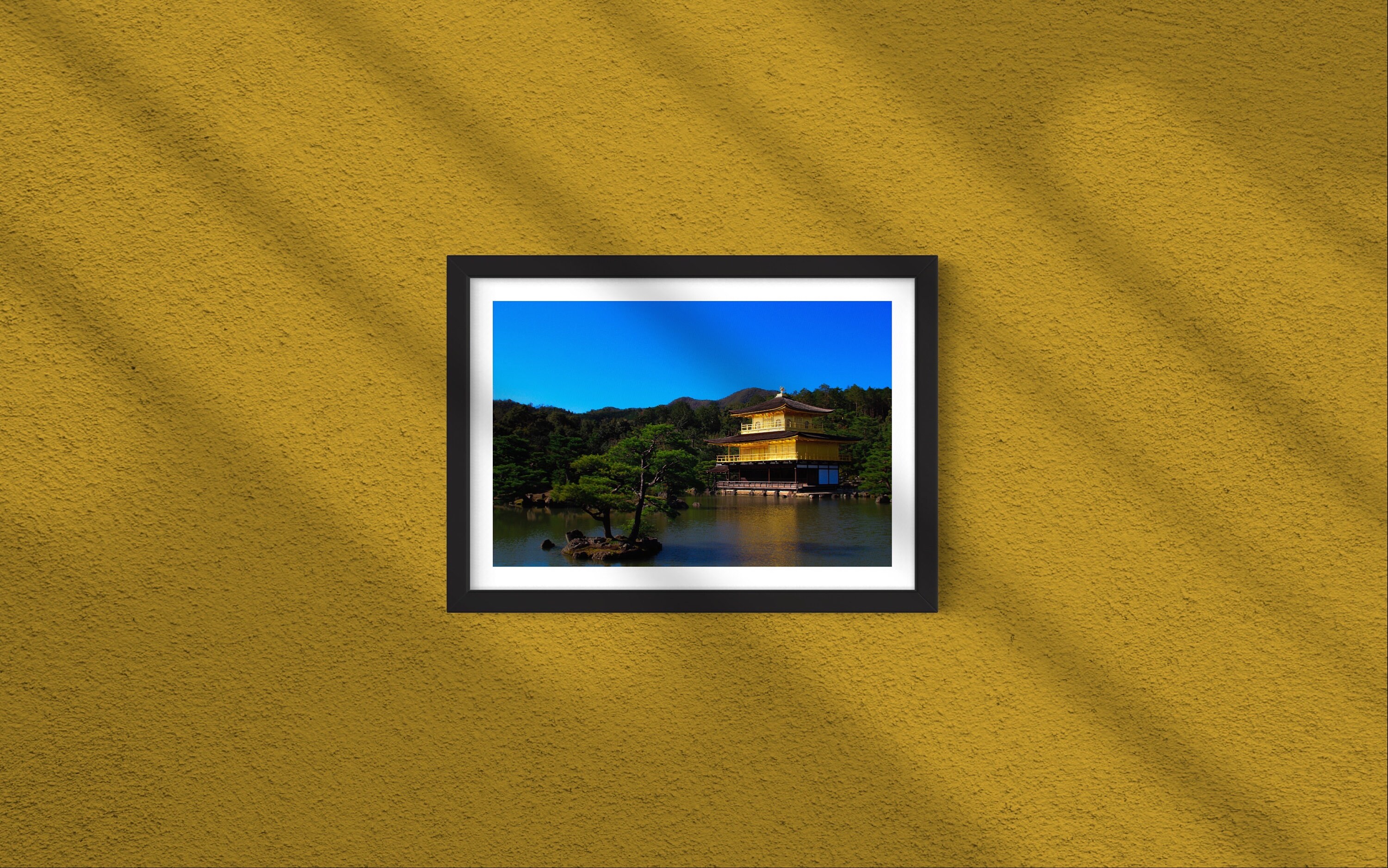 Kinkakuji Golden Temple Satin Poster Kyoto Photography - Etsy