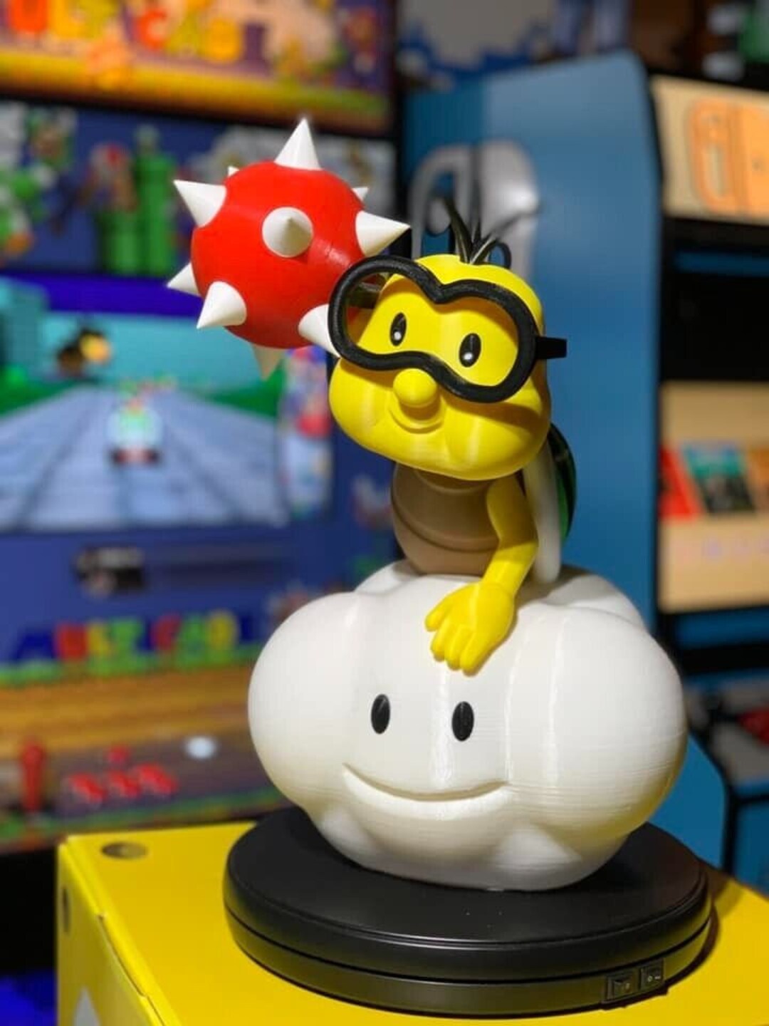 Super Mario: Lakitu 3D Printed Large Nintendo Mario Party - Etsy Australia