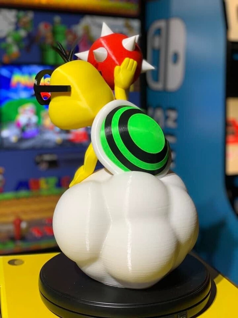 Super Mario: Lakitu 3D Printed Large Nintendo Mario Party - Etsy Australia