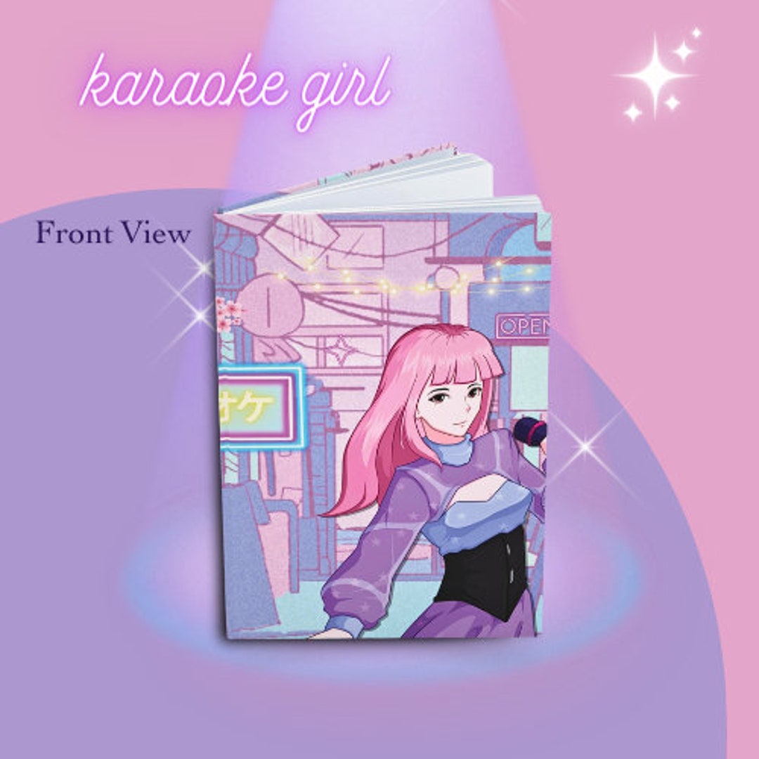 Anime Notebook Cute Journal Anime Lover Gift Hardcover Manga Notebook ...