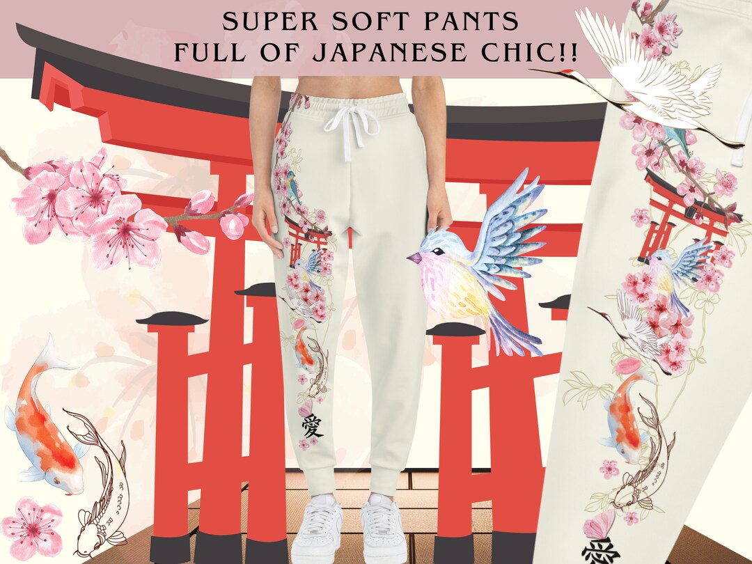 Japanese Elements Design Streets of Tokyo Harajuku Super Soft - Etsy