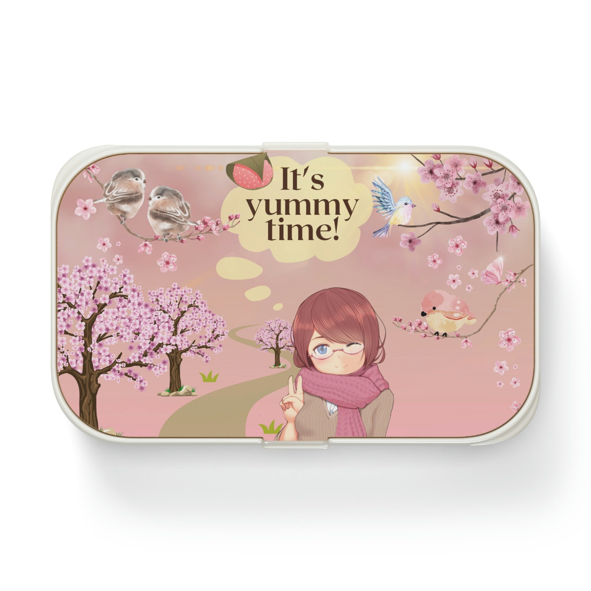 ANIME Bento BOX, Kawaii LUNCH Box, Japanese Bento Box, Stackable Bento ...