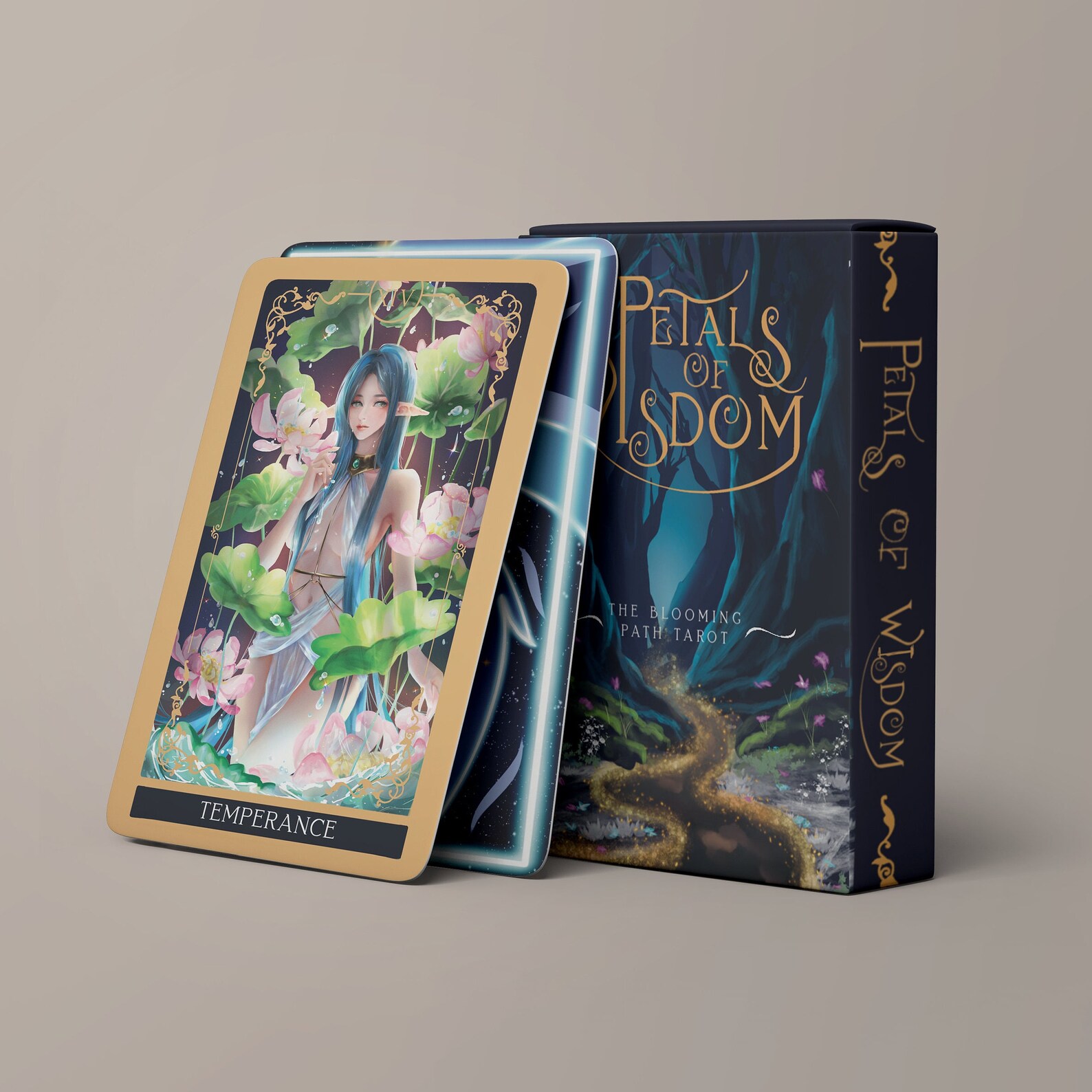 Major Arcana Flower-themed Tarot Card Deck multiple Artist Collaboration petals of Wisdom: the ...