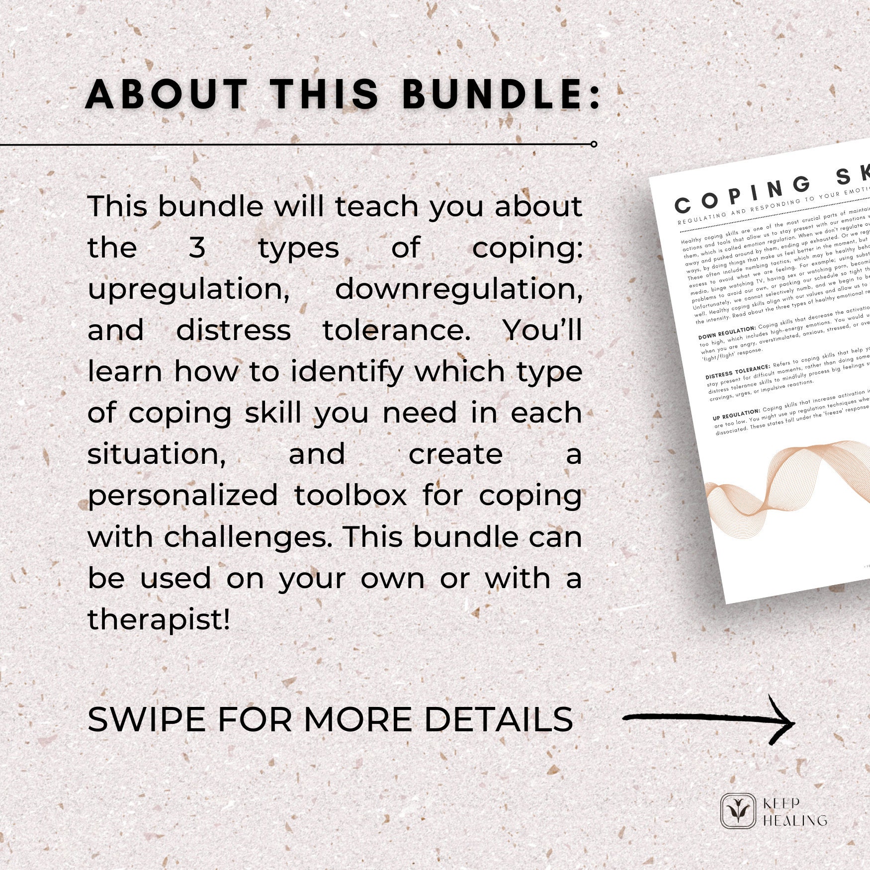 Coping Skills Bundle PDF Nervous System Regulation Stress Management ...