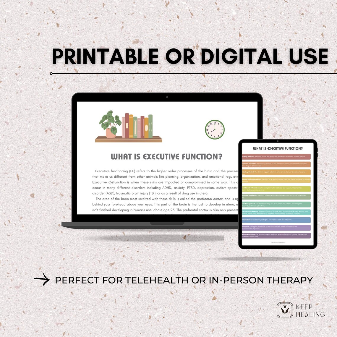 Executive Function & Motivation Cards PDF | ADHD Executive Functioning ...