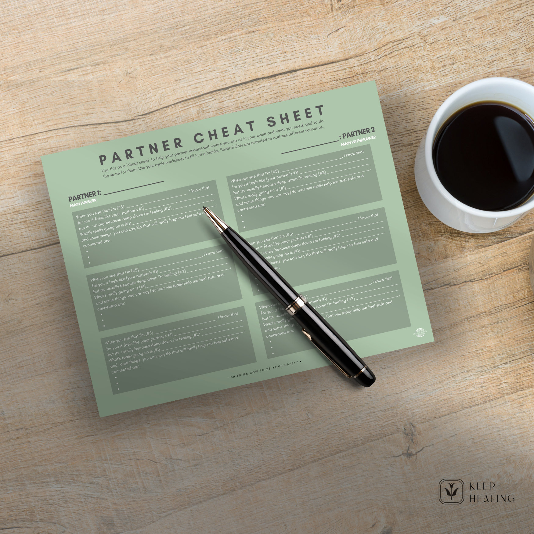 Mapping Couples Conflicts EFT Cycle | Printable PDF | Couples ...