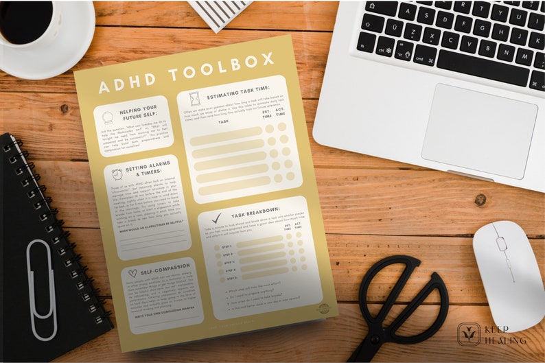 Adult ADHD Toolbox Printable PDF Adult ADHD Executive - Etsy