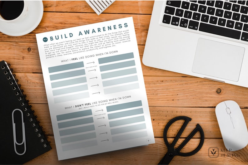 Behavioral Activation Printable PDF | Cognitive Behavioral Therapy ...