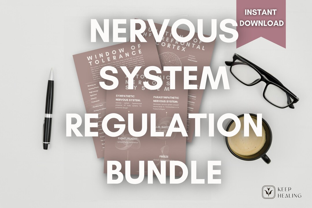 Nervous System Regulation Bundle Printable PDF Polyvagal - Etsy