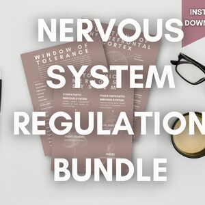 Nervous System Regulation Bundle Printable PDF Polyvagal - Etsy