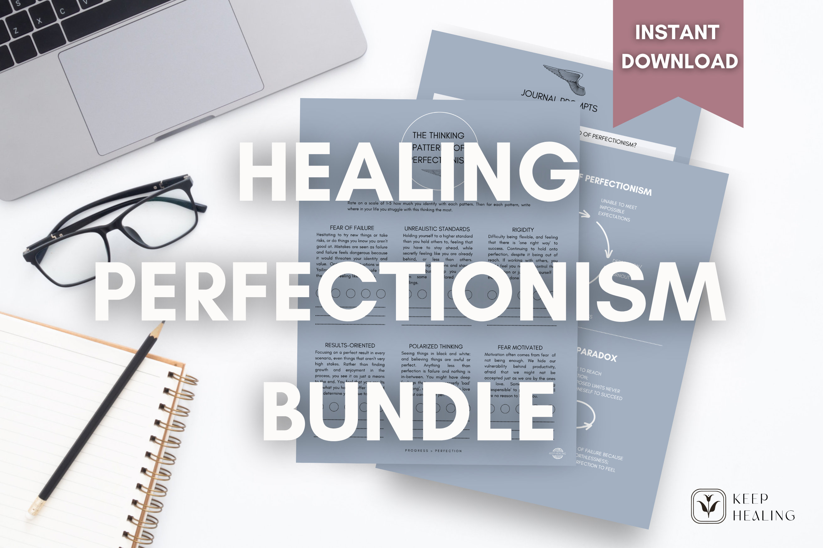 Healing Perfectionism Printable PDF Perfectionism Journaling - Etsy