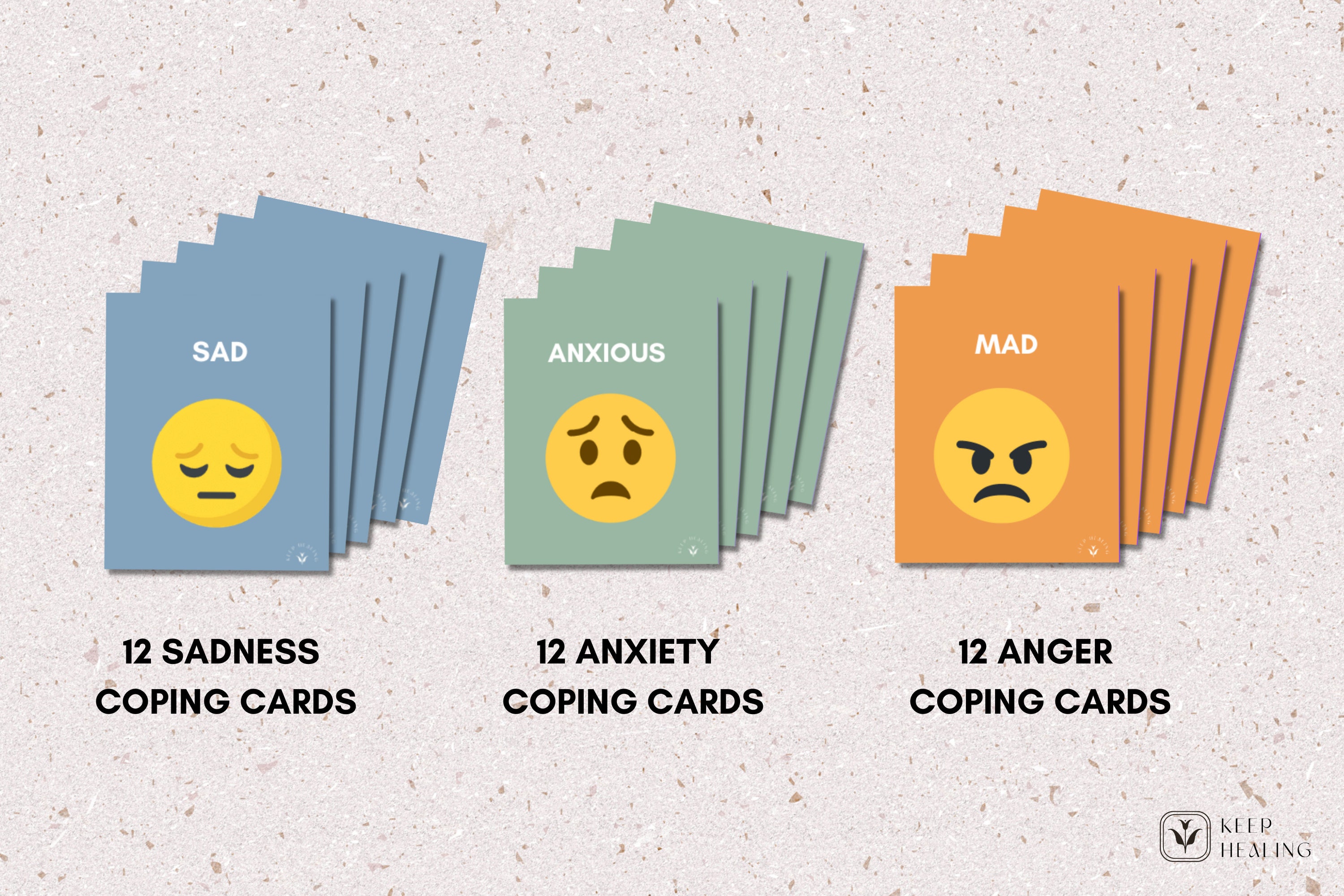 Coping Cards for Kids -printable | Anxiety Skills | Anger Management ...