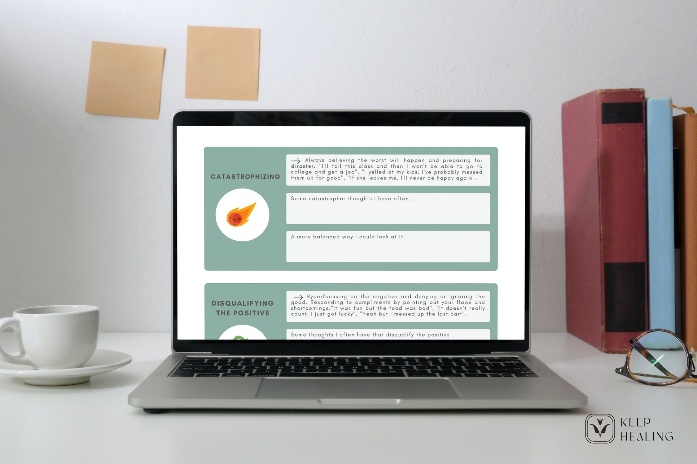 Thinking Errors Printable PDF | Cognitive Behavioral Therapy | CBT ...