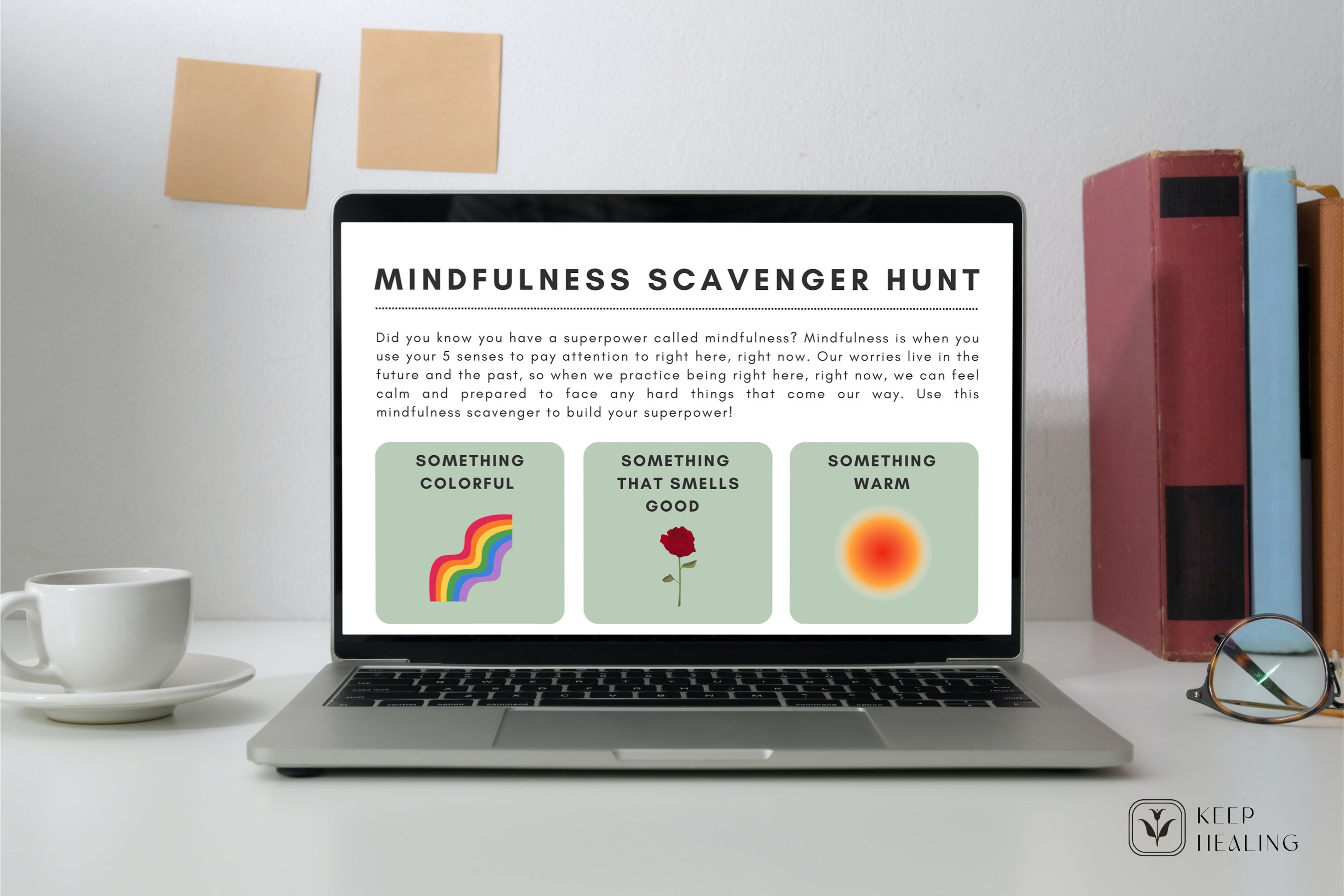 Mindfulness Scavenger Hunt Printable PDF Mindfulness for - Etsy Australia