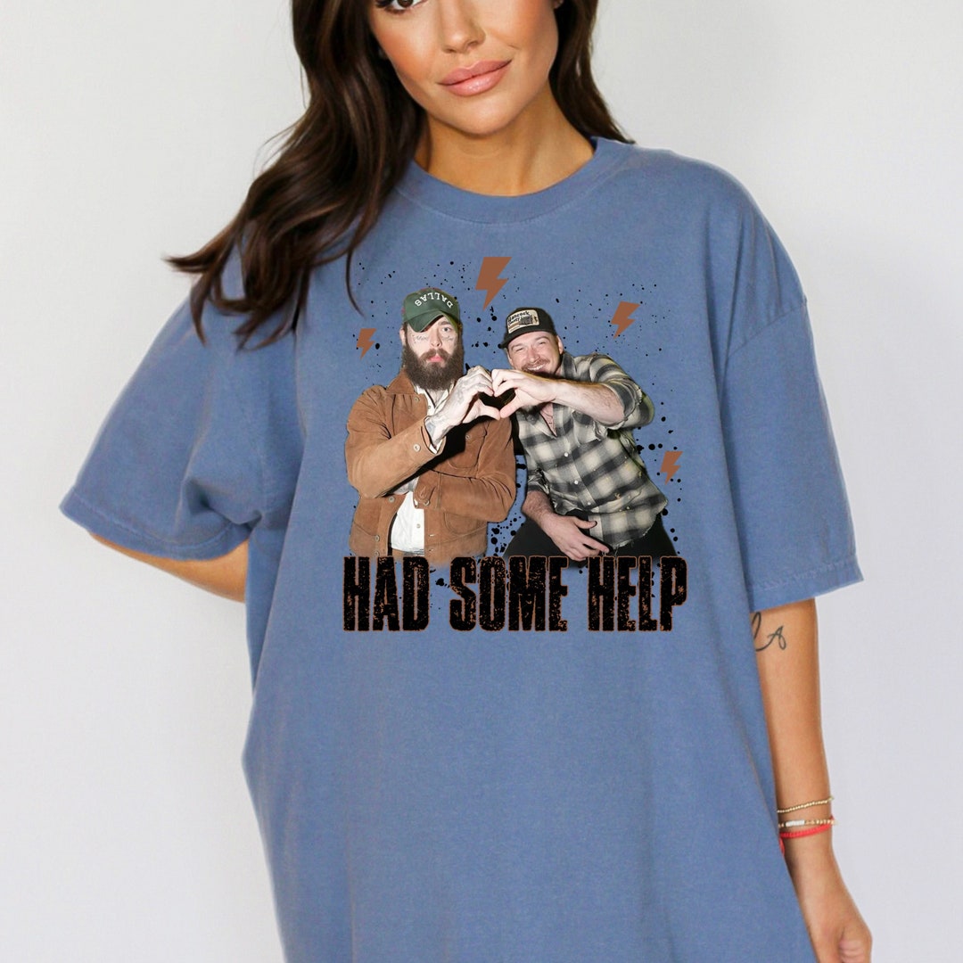 I Had Some Help, Morgan Wallen Shirt, Post Malone Shirt, Country Music ...