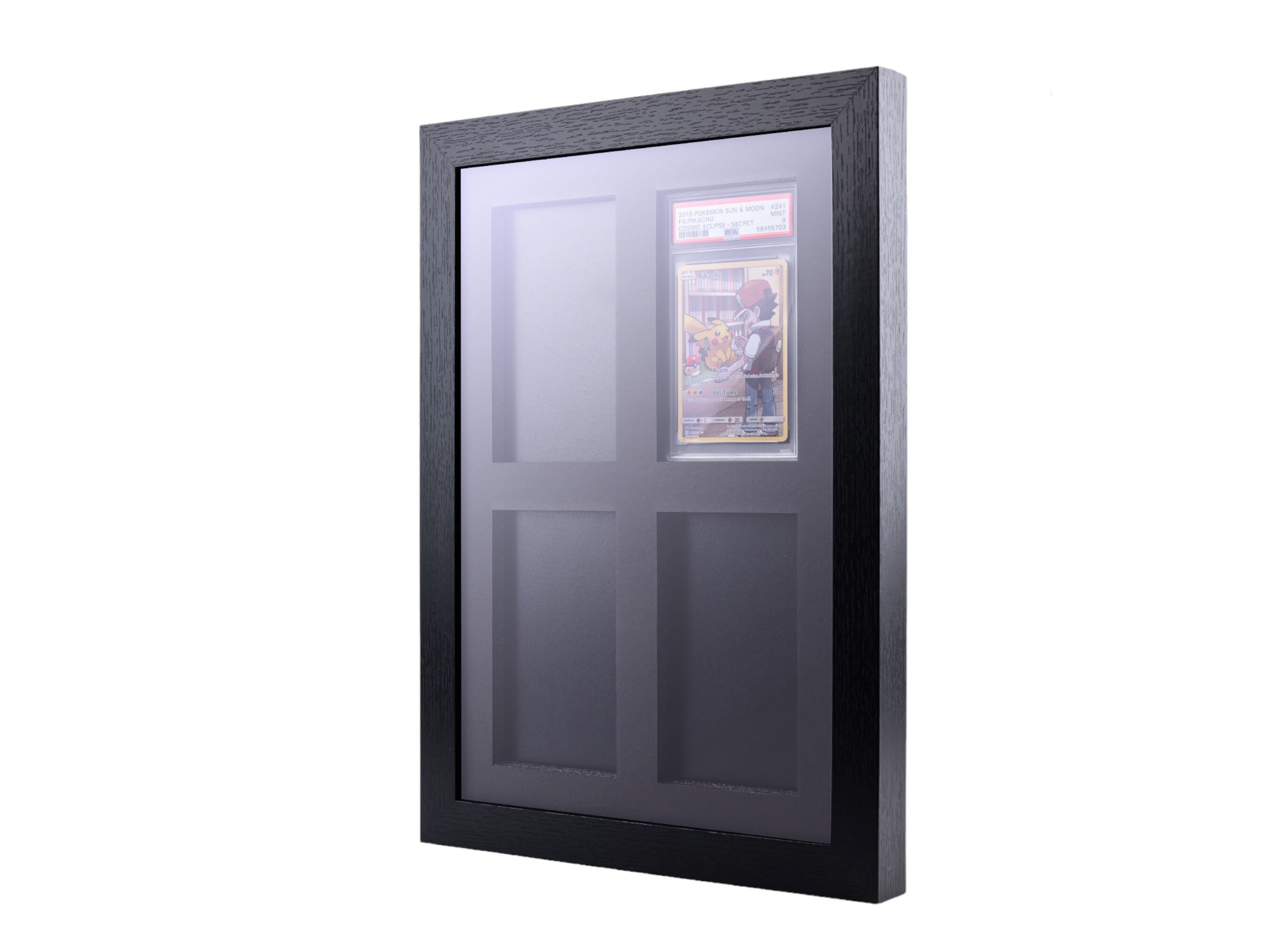 Graded Card Display Frame Wall Mountable PSA CGC Beckett Ace Pokemon ...