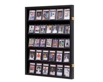 Graded Card Display Frame Wall Mountable PSA CGC Beckett Ace Pokemon ...