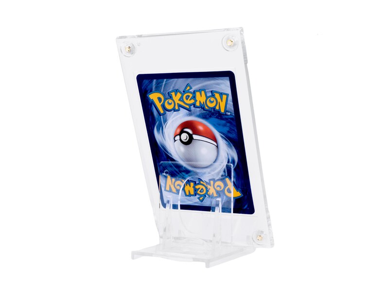 Card Display Frame & Stand Combo Acrylic Pokemon Topps Panini - Etsy
