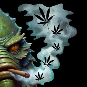 Creature From Black Hash Lagoon Immediate Digital Download PNG for ...