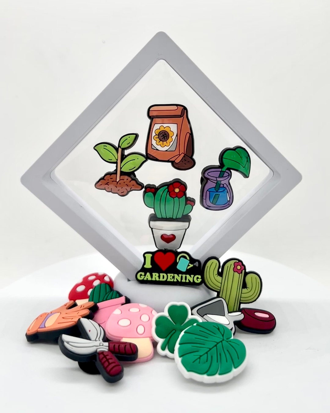 Plant & Gardening Croc Charms - Etsy