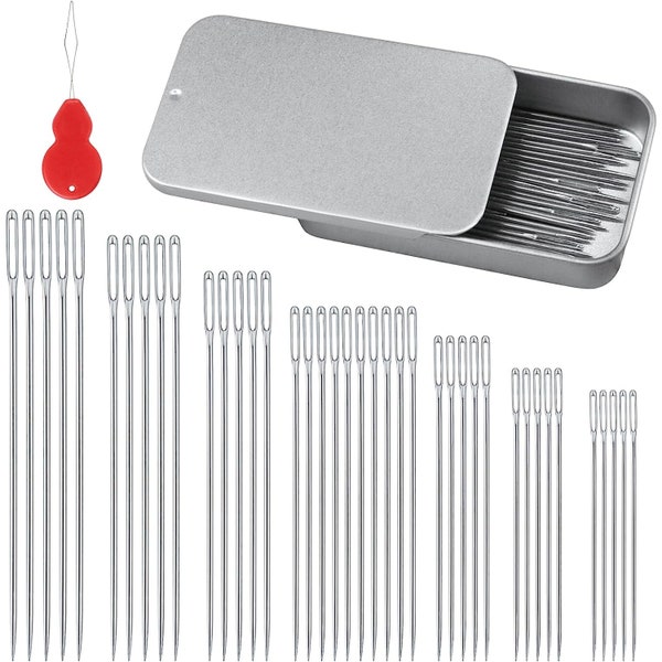 Large Eye Sewing Machine Needles - Etsy