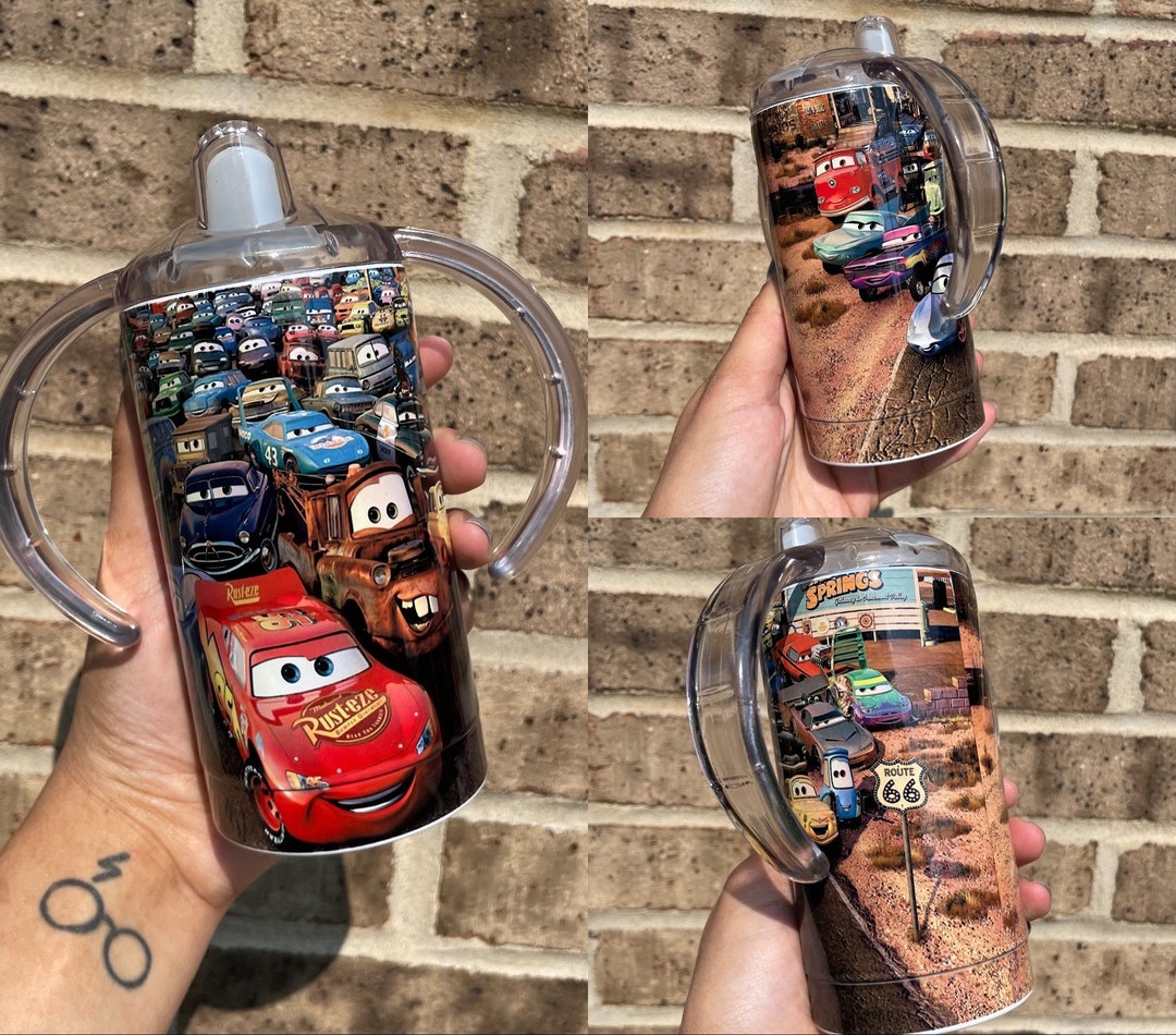 Cars 12oz Sippy Cup With Dual Lids - Etsy
