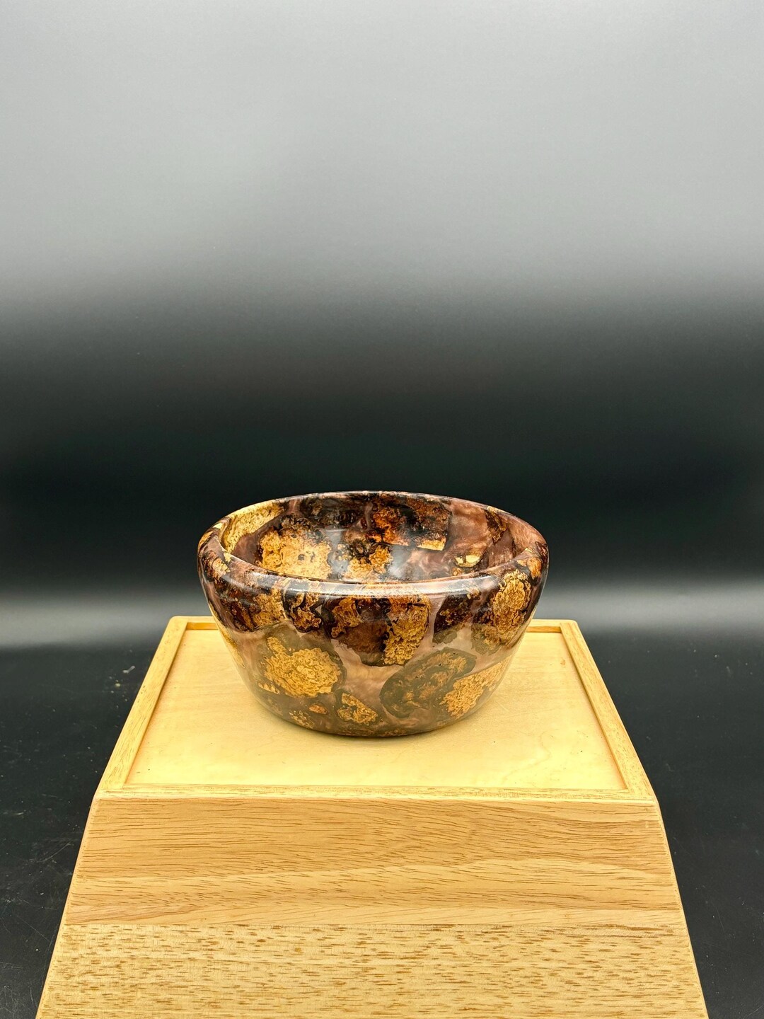 Woodturned Bowl / Flower Pot From Galls From a Black Walnut Tree ...