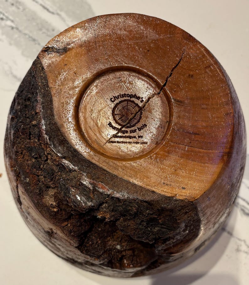 Unique Large Maple Burl Bowl With Option to Personalize. Unique ...