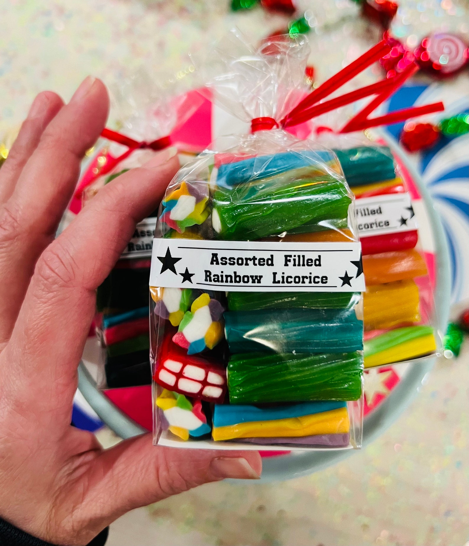 Assorted Licorice Sweets, Fruit Flavored Licorice, Cream Filled ...